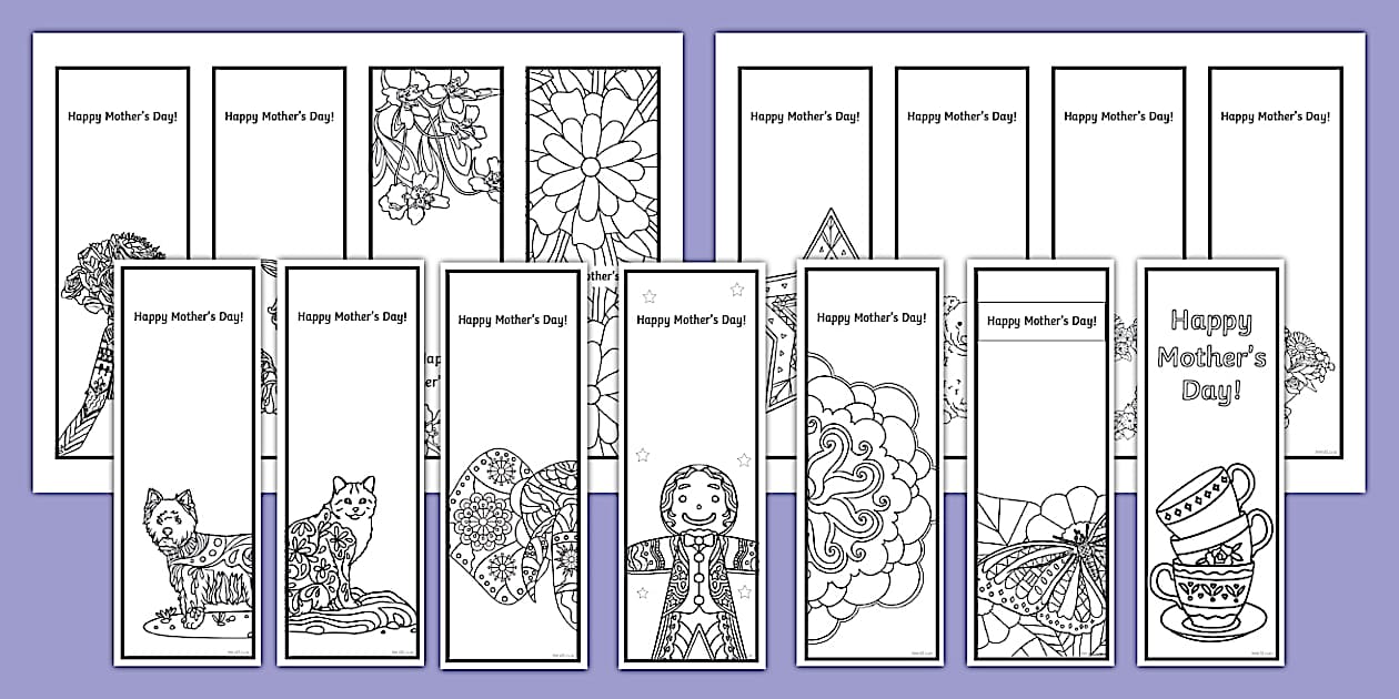 Bookmarks to Print and Colour | KS1 | Twinkl Resources