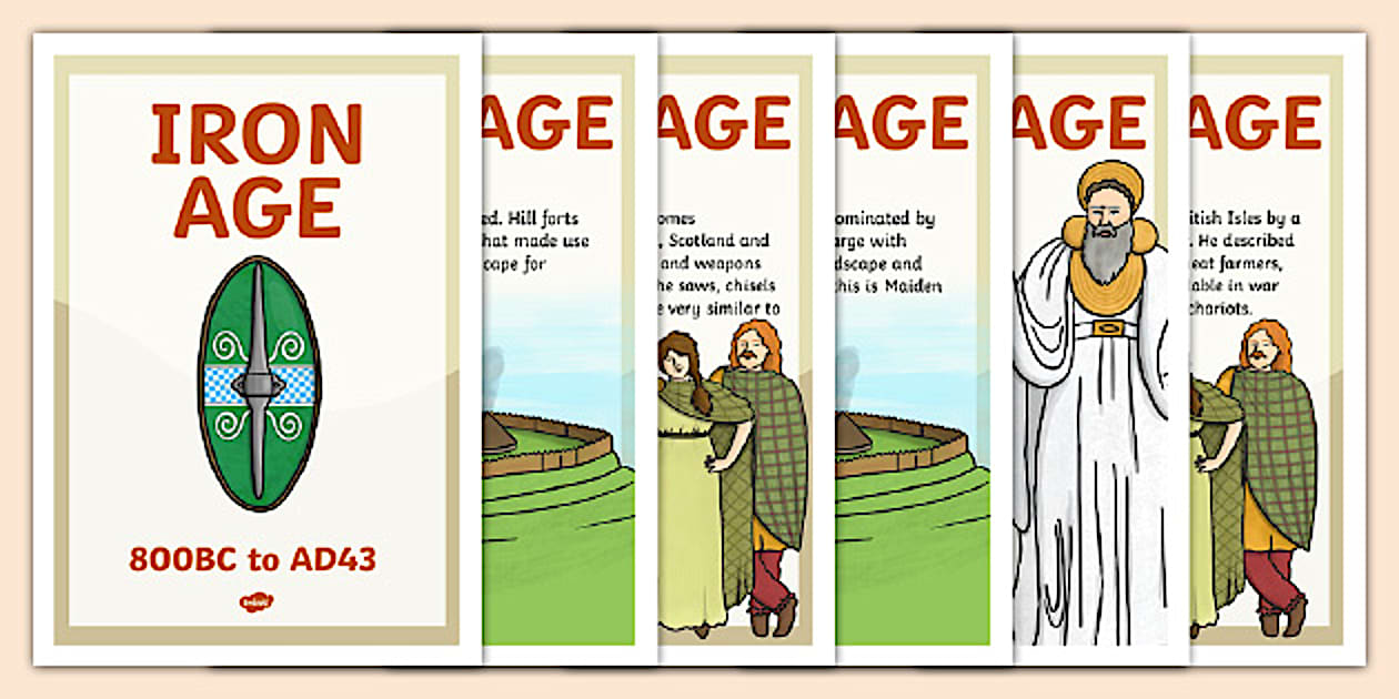 Iron Age Timeline Posters (teacher made) - Twinkl