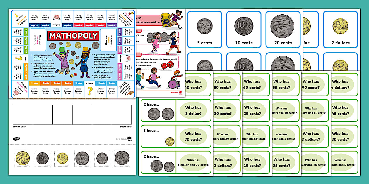 Teacher Aides Money Resource Pack | F-2 Mathematics - Twinkl