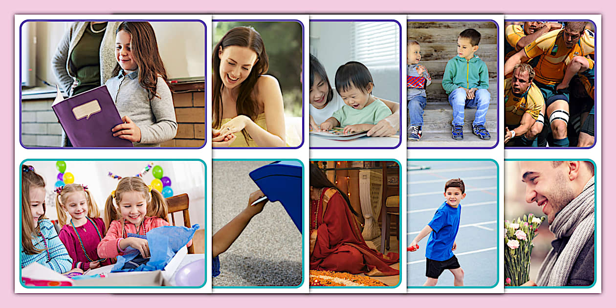 Who? Doing What? What? To Whom? Photo Cards. (teacher made)