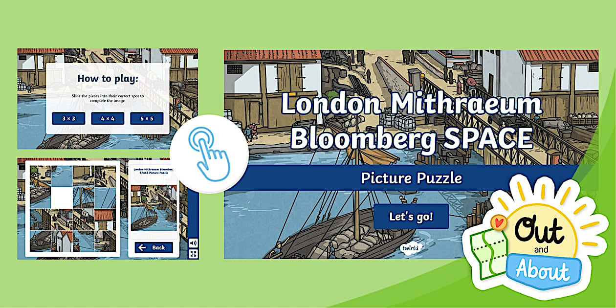 London Mithraeum Bloomberg SPACE Picture Puzzle - Twinkl