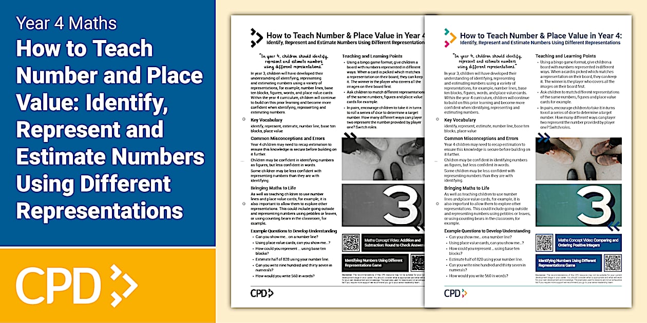 How to Teach Number and Place Value in Year 4: Identify, Represent and