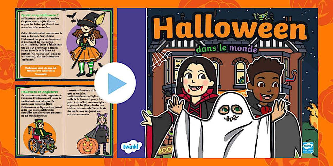 Halloween autour du monde - PowerPoint (teacher made)