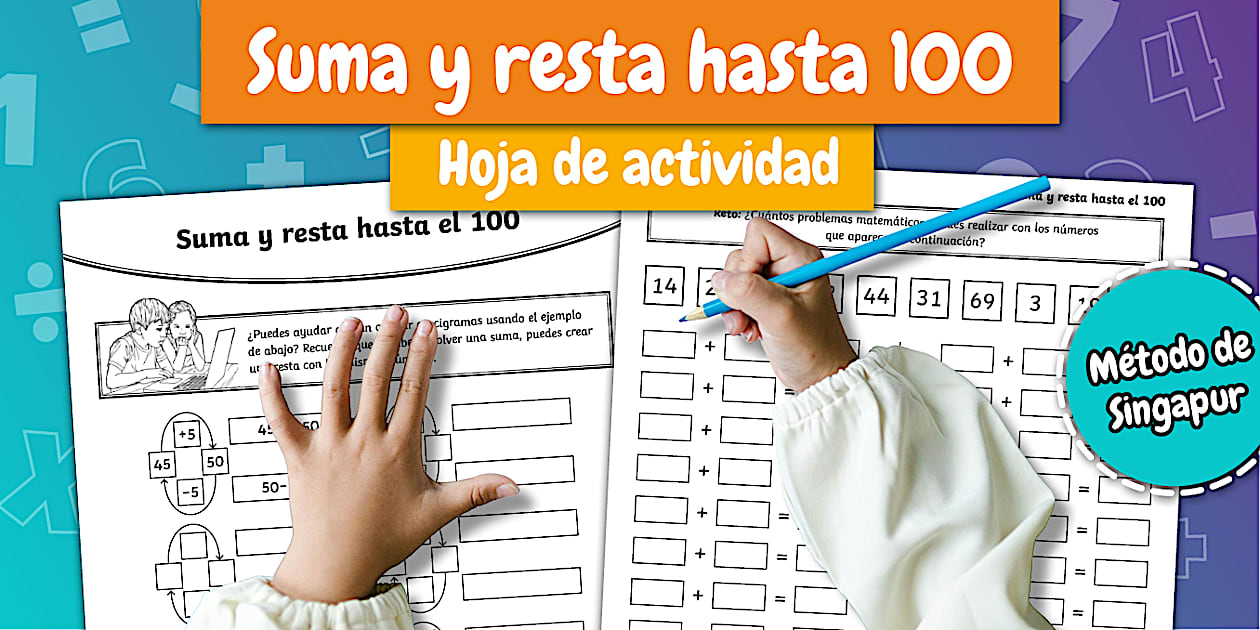 Suma y resta hasta 100
