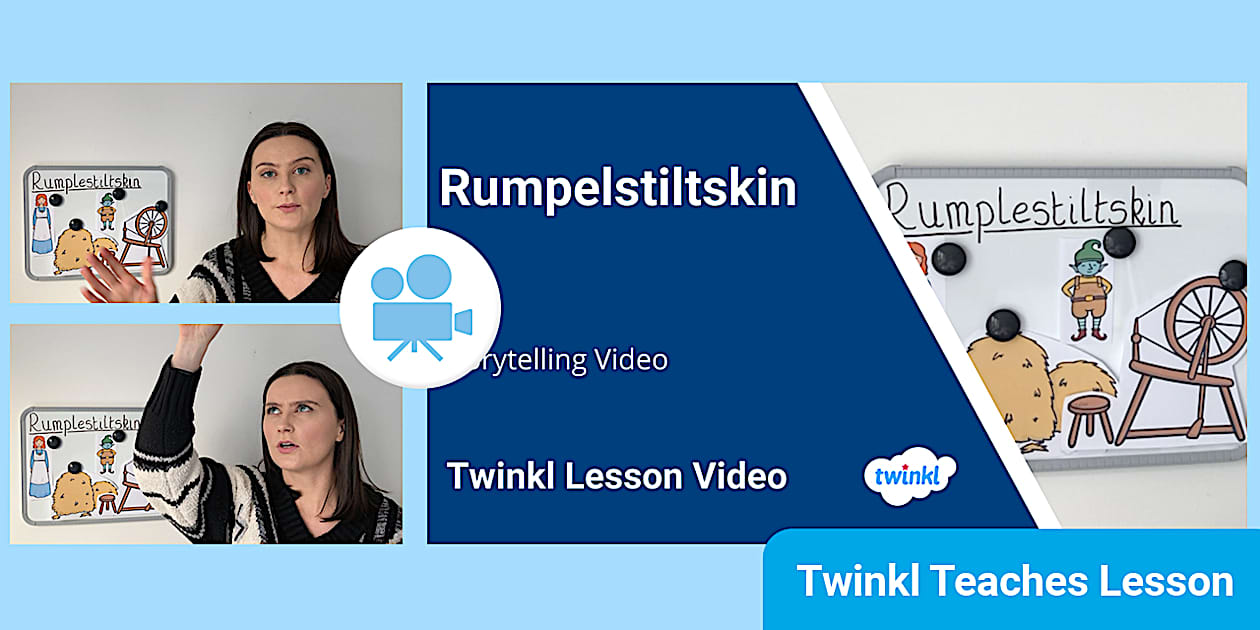 Rumpelstiltskin Video Lesson | Kindergarten Storytelling Resource
