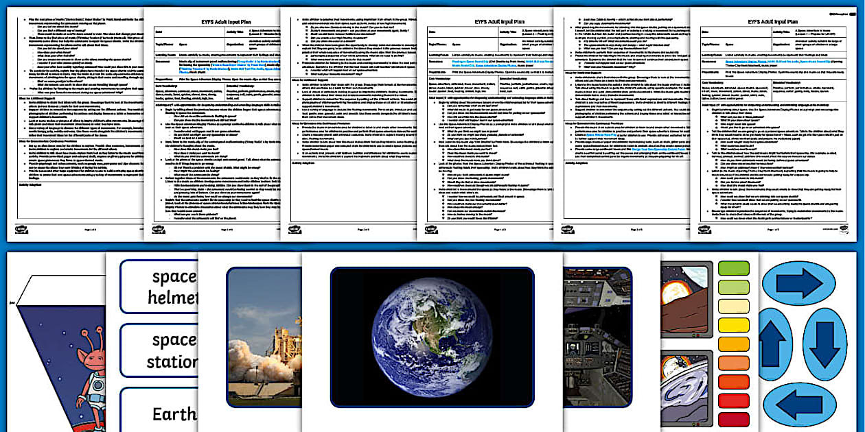 EYFS Space Music and Movement Adventure Planning Pack