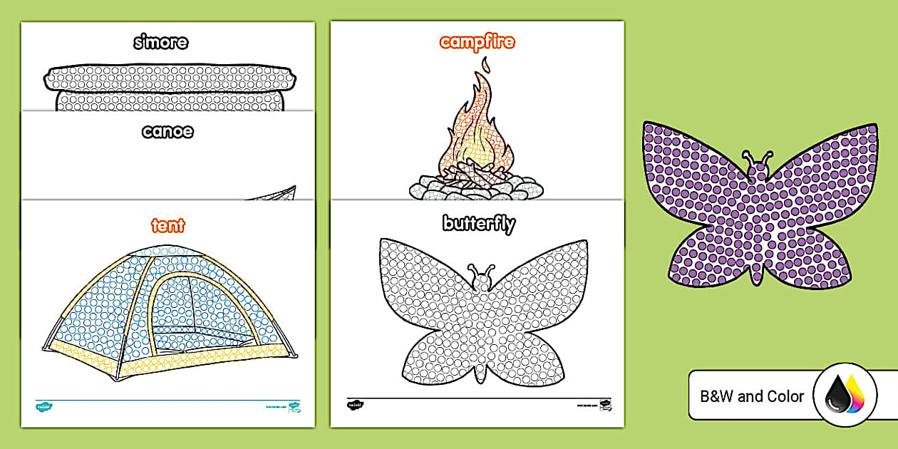 Summer Q Tip Painting Activity for Kids | Twinkl USA