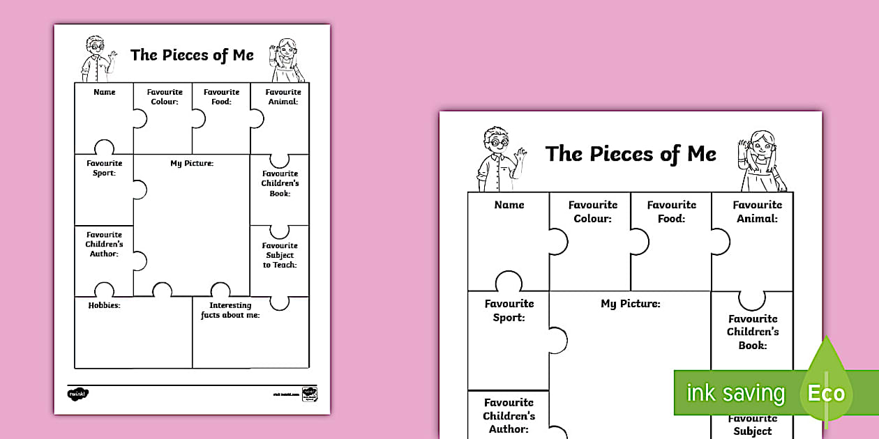 The Pieces of Me: Teacher Profile - Twinkl