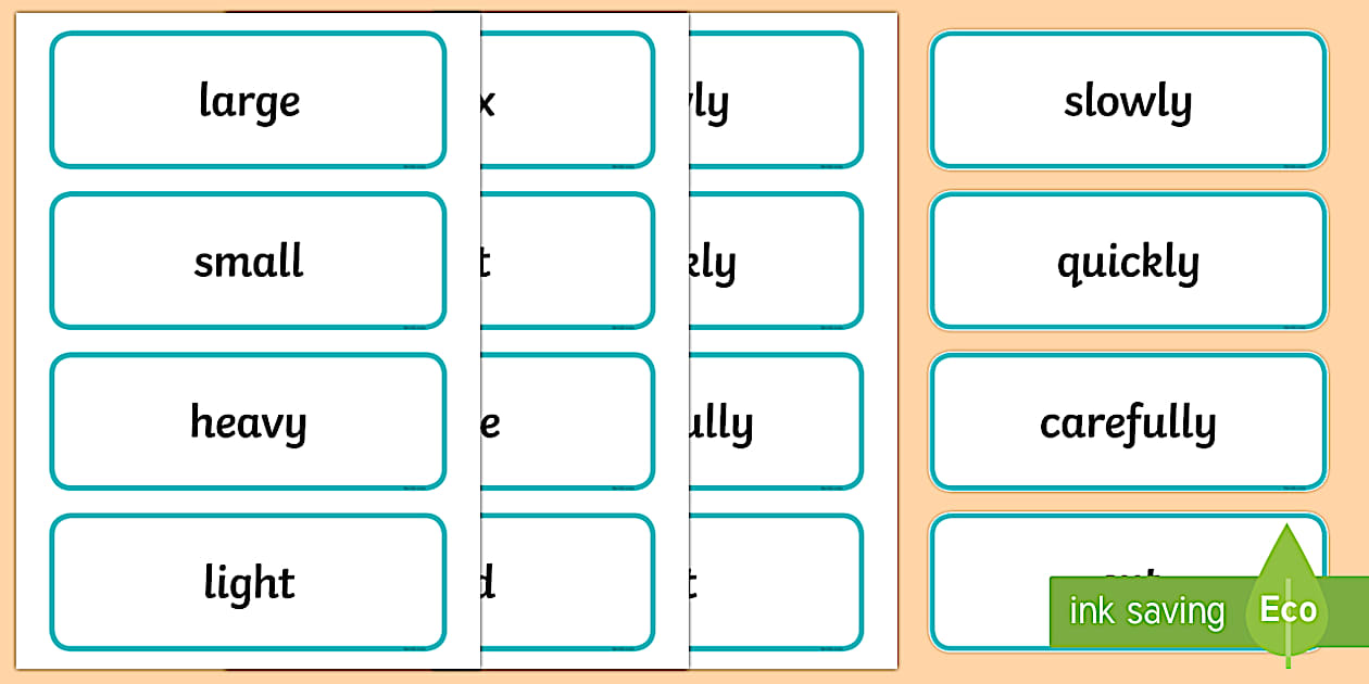 Early Stage 1 Procedure Language Word Cards (teacher made)