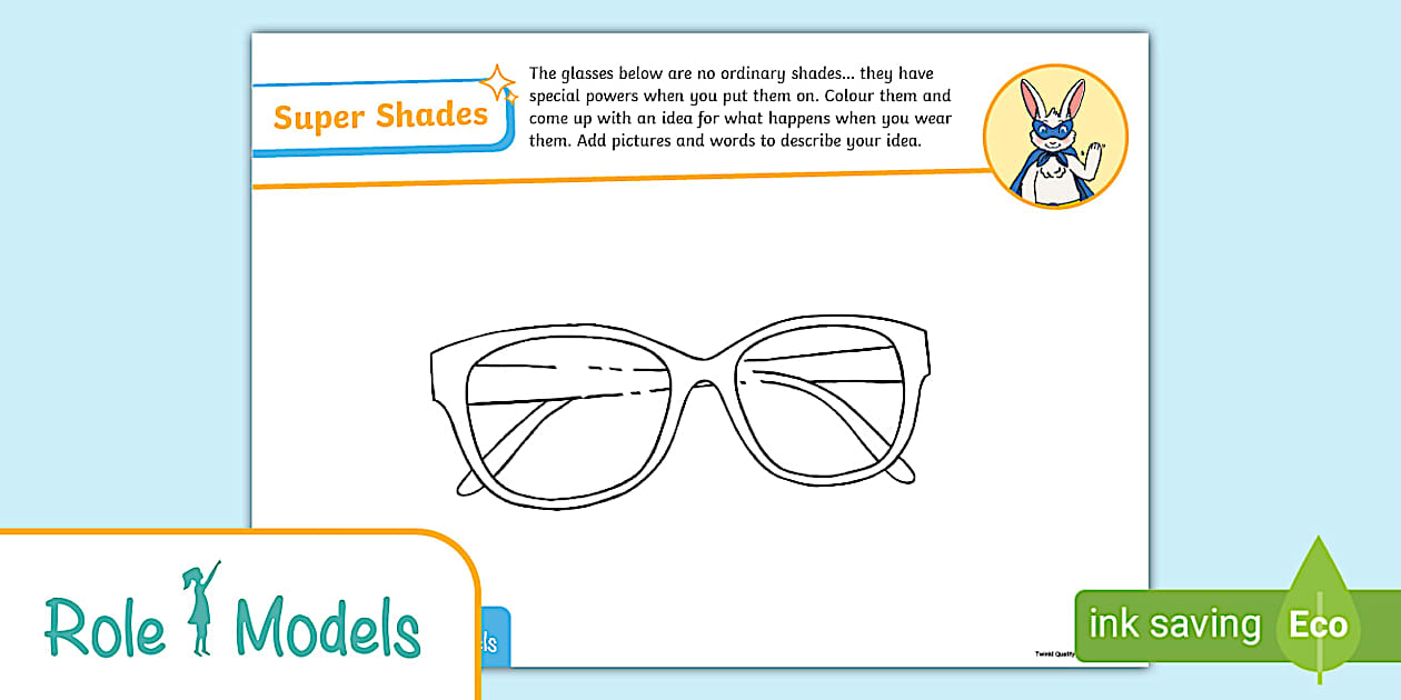 FREE! - Super Shades (Teacher-Made) - Twinkl