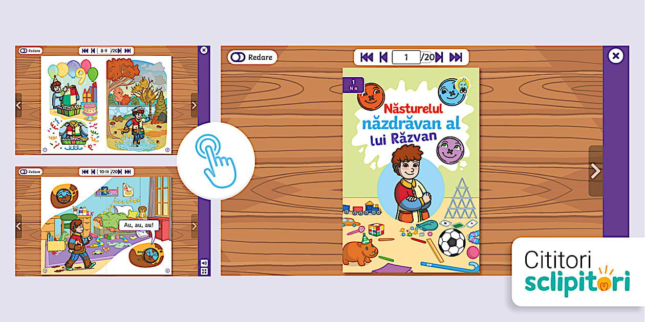 Litera N: Năsturelul lui Răzvan – Poveste a, m, u, n