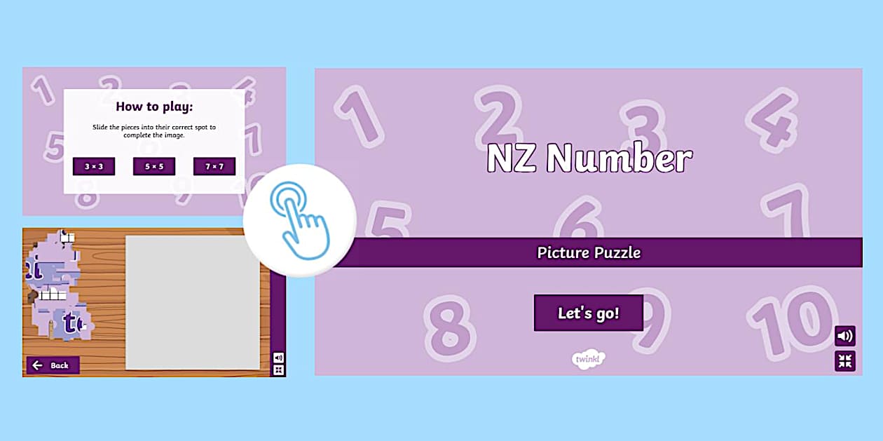 Te Reo Māori Interactive Number Puzzles (teacher made)