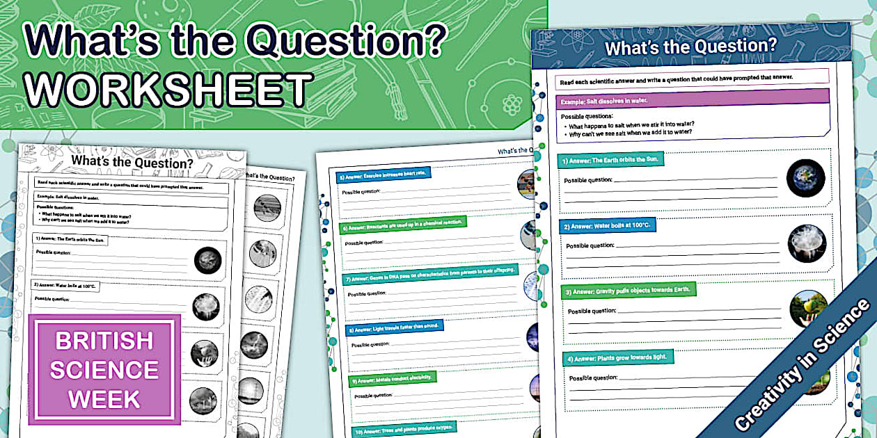 Science Inquiry Worksheet