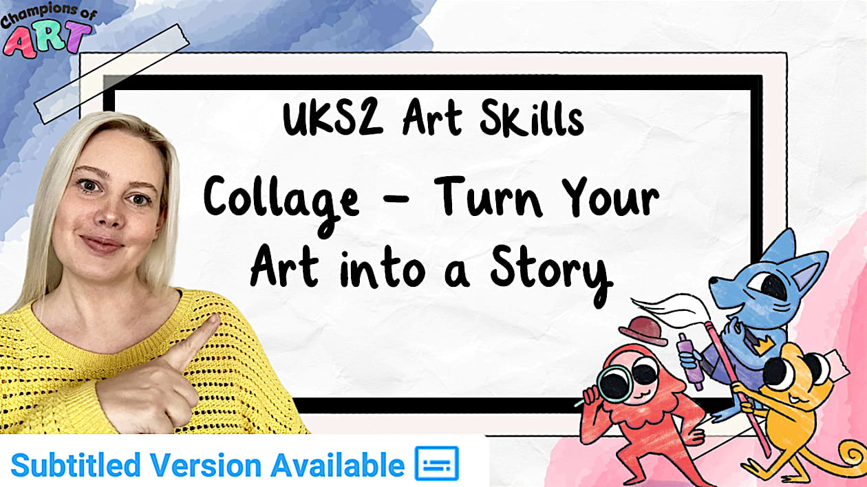 Collage - Turn Your Art into a Story Art Concept Video - Champions of Art: