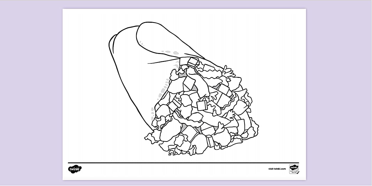 Shawarma Colouring Sheet (ティーチャーメイド)
