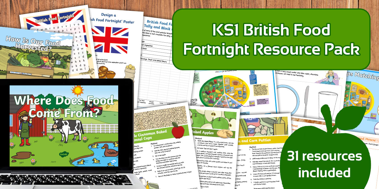 KS1 British Food Fortnight Resource Pack