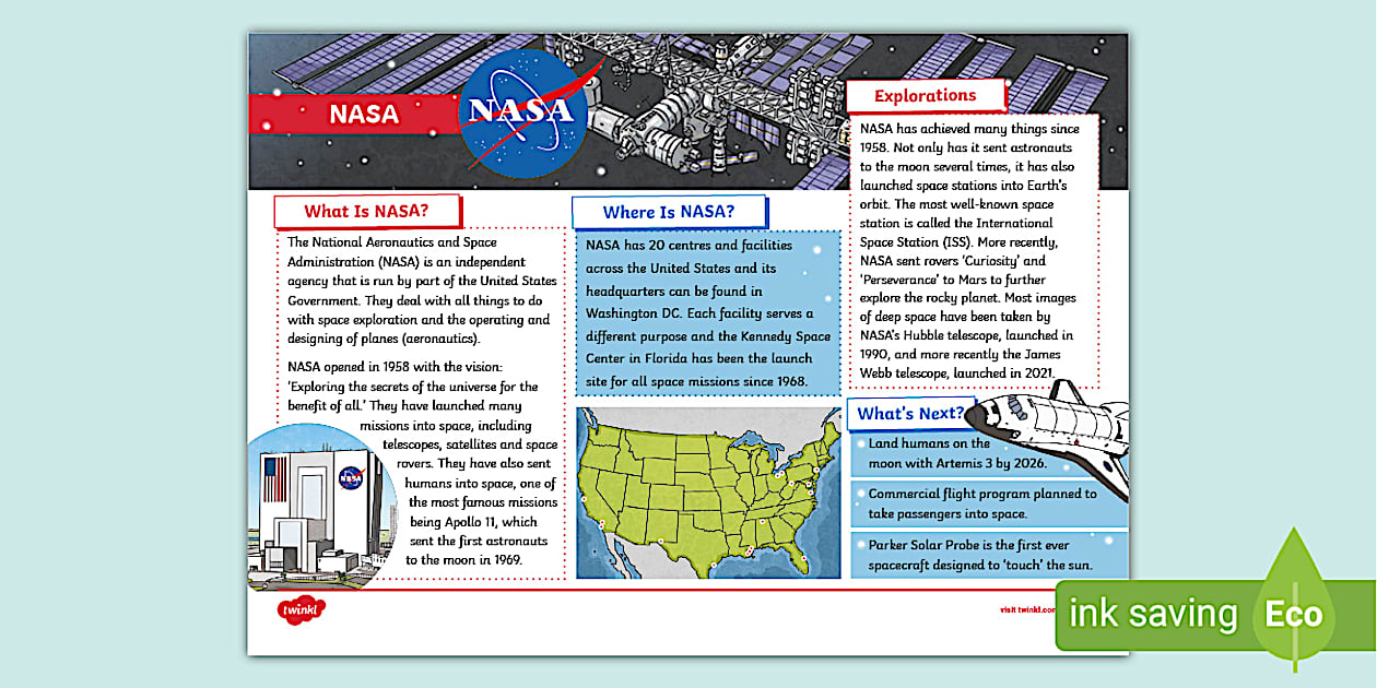 NASA Fact File - Twinkl - Science (teacher made) - Twinkl