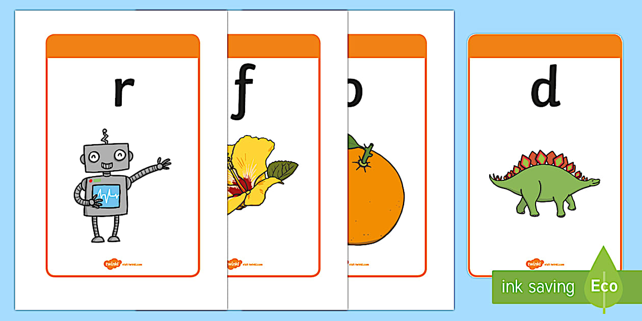 Large Phase 2 Mnemonic Image / Word Cards (teacher made)