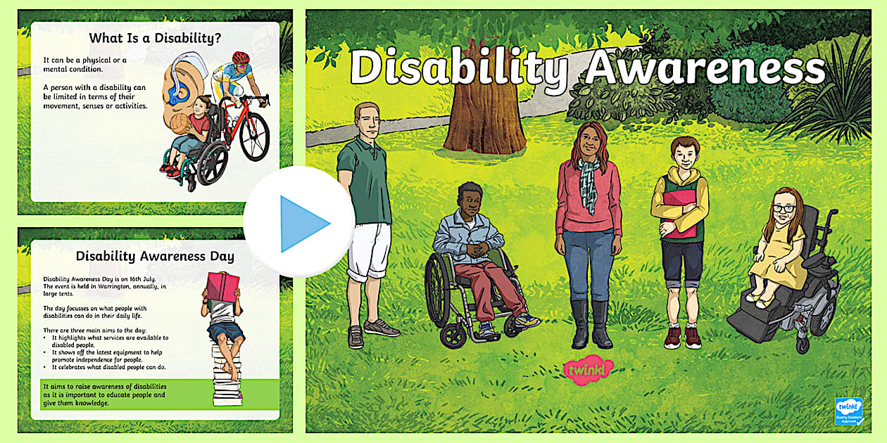 Disability Awareness PowerPoint - Teaching Resource - Twinkl