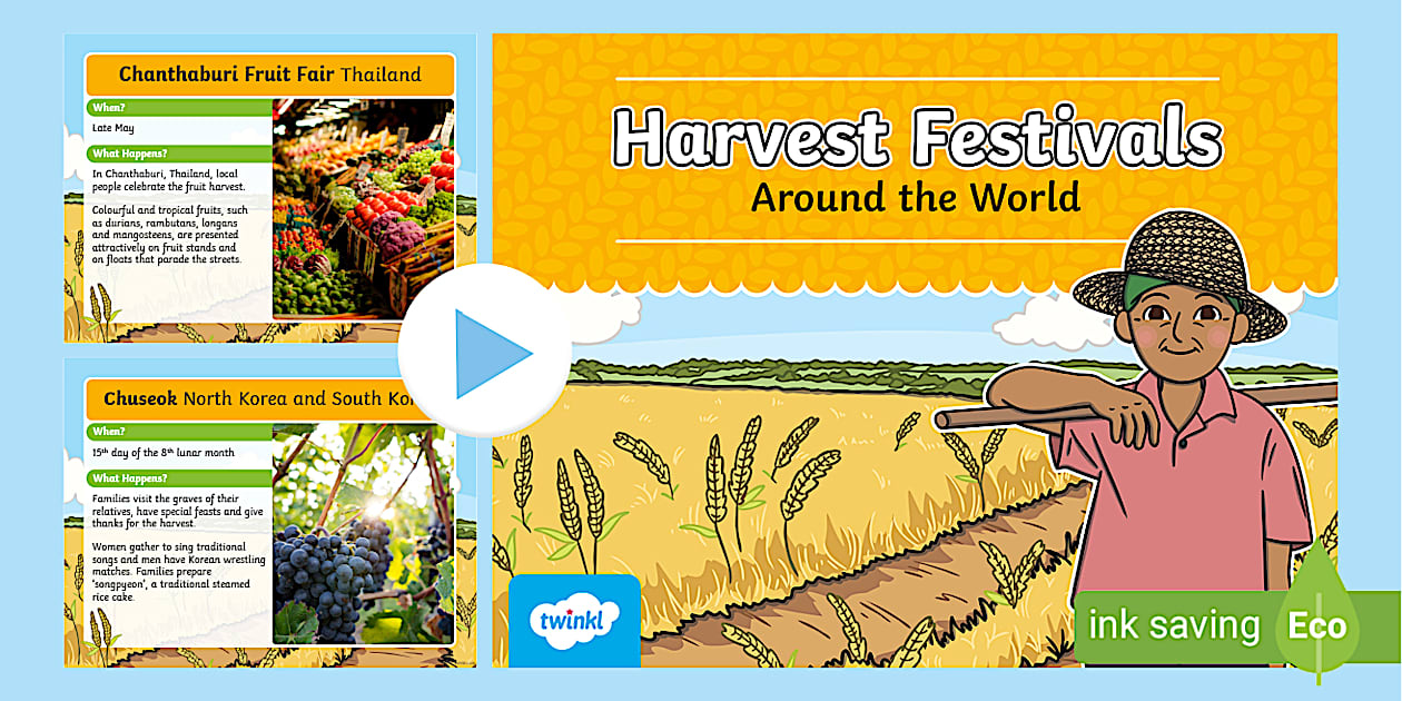 Harvest Festivals Around The World PowerPoint - Twinkl