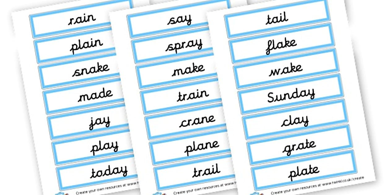 ai Phoneme Cards (teacher made) - Twinkl