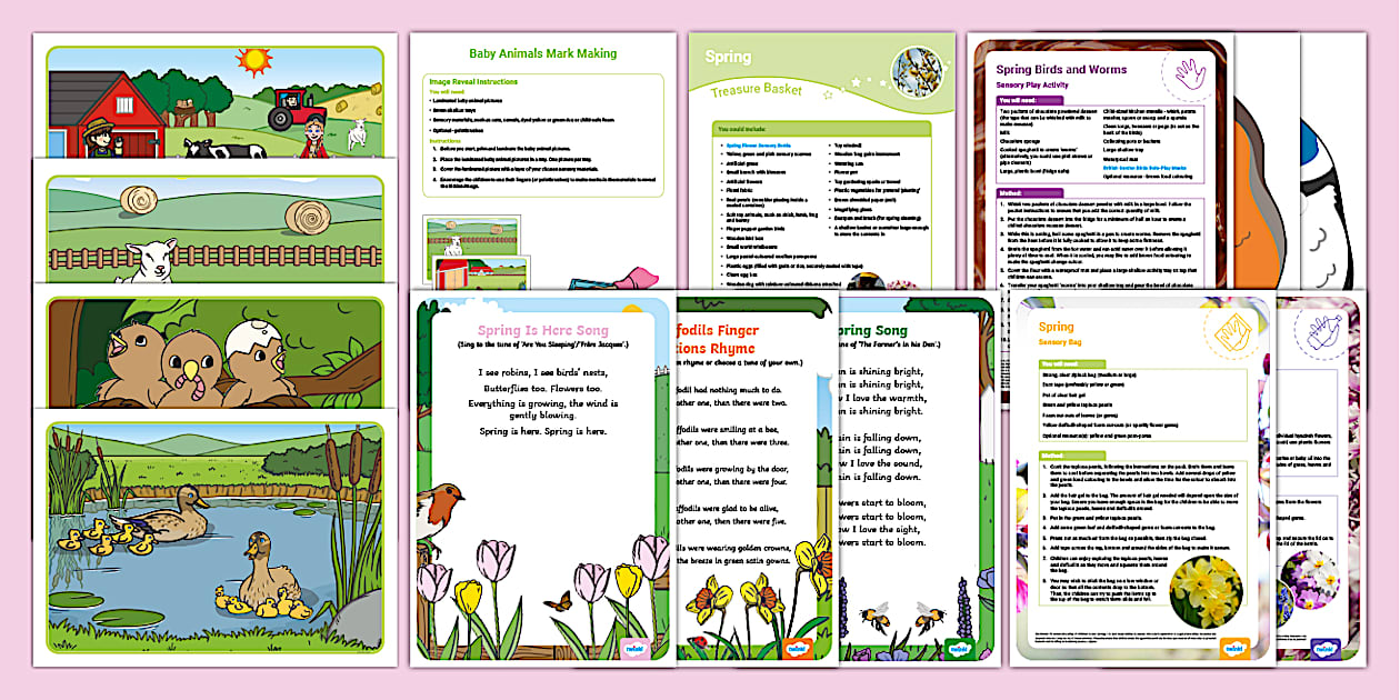 EYFS Spring Resource Pack (Ages 0-2) | Twinkl (teacher made)