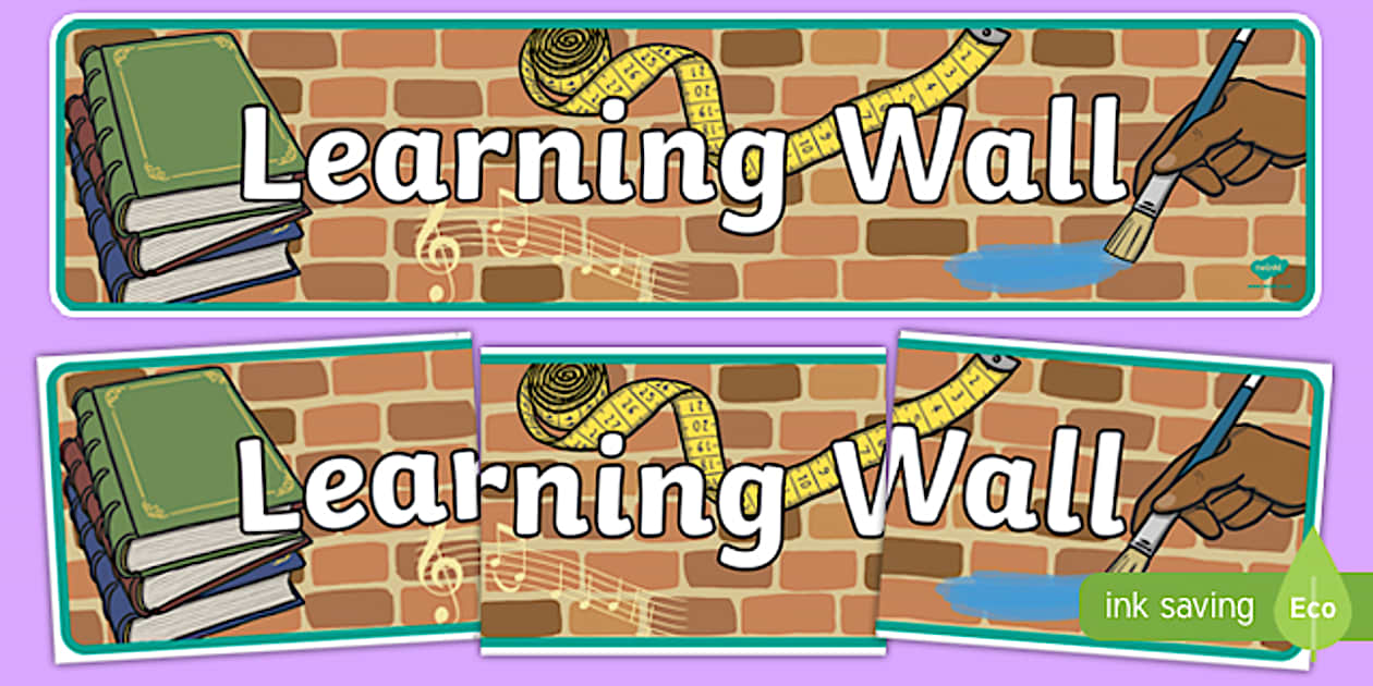 Cursive Learning Wall Display Banner EYFS (teacher made)