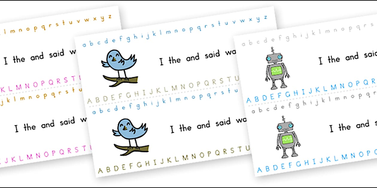 Alphabet Strips General (teacher made) - Twinkl