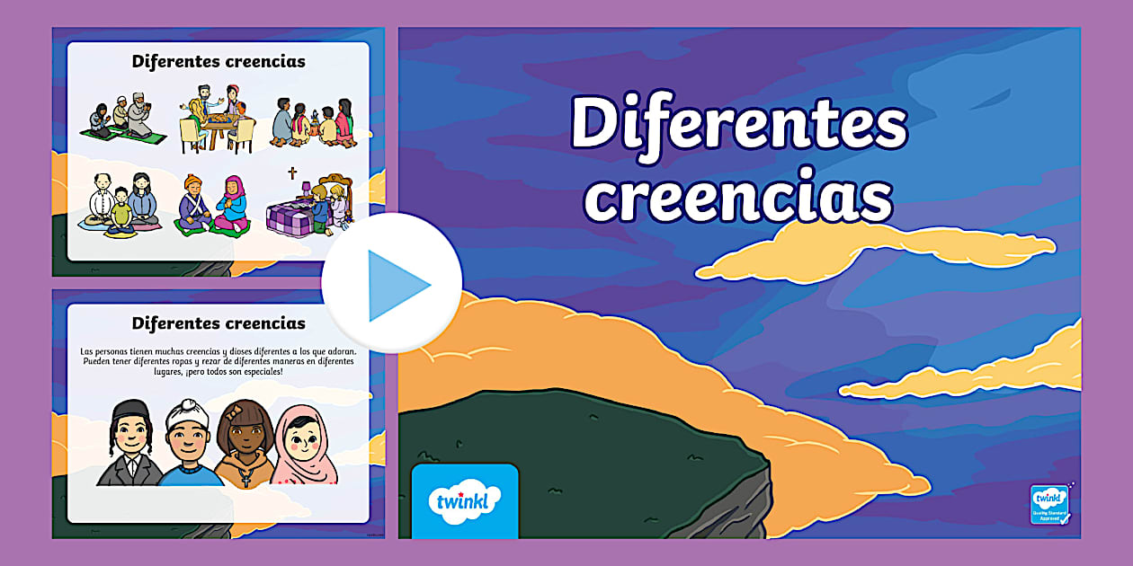 Powerpoint: Diferentes creencias (teacher made) - Twinkl