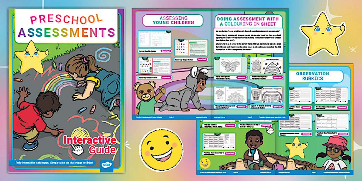 FREE Interactive Guide for Preschool Assessments - Twinkl