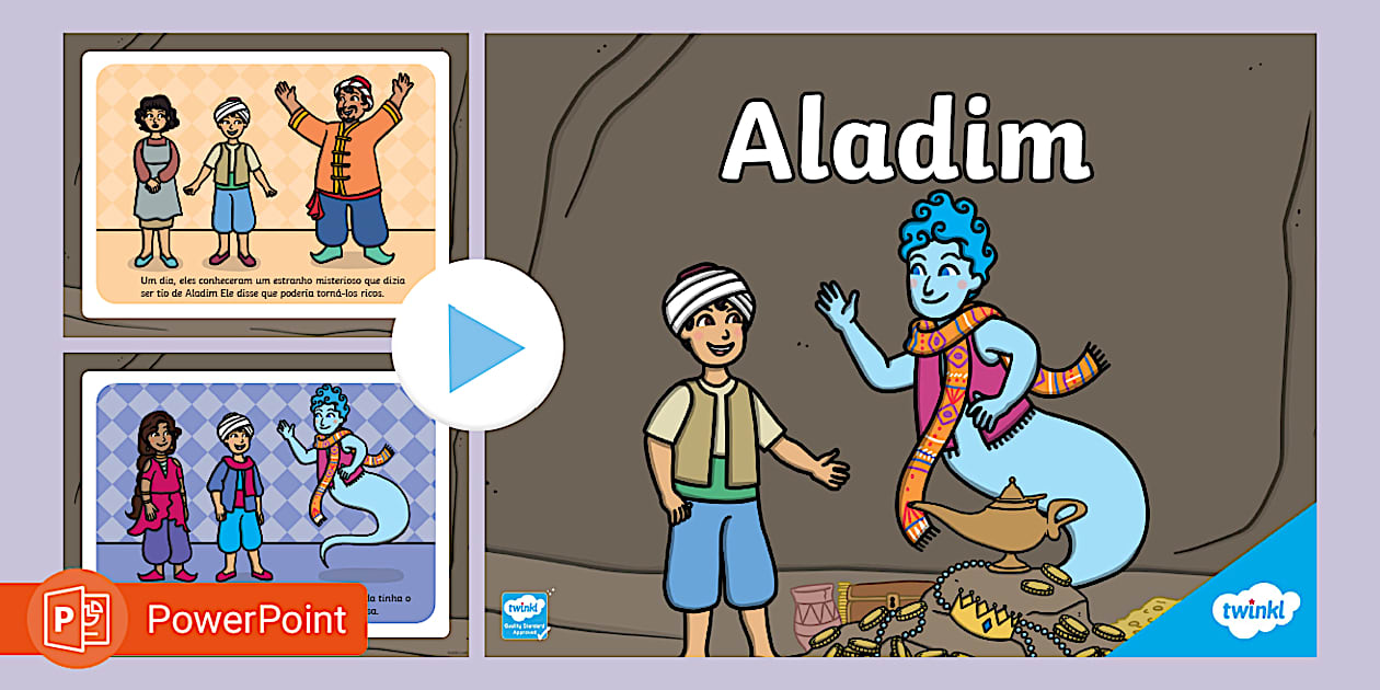 PowerPoint: A história de Aladim (teacher made) - Twinkl