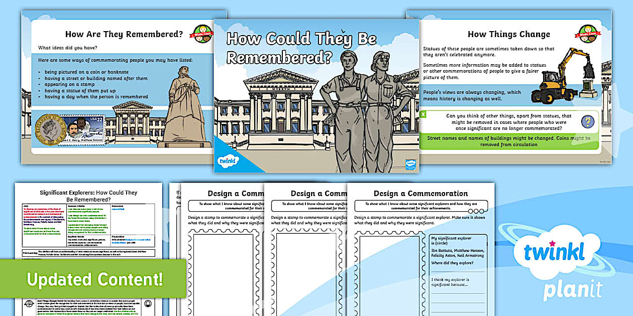 History: Significant Explorers KS1 Lesson Pack 6 - Twinkl
