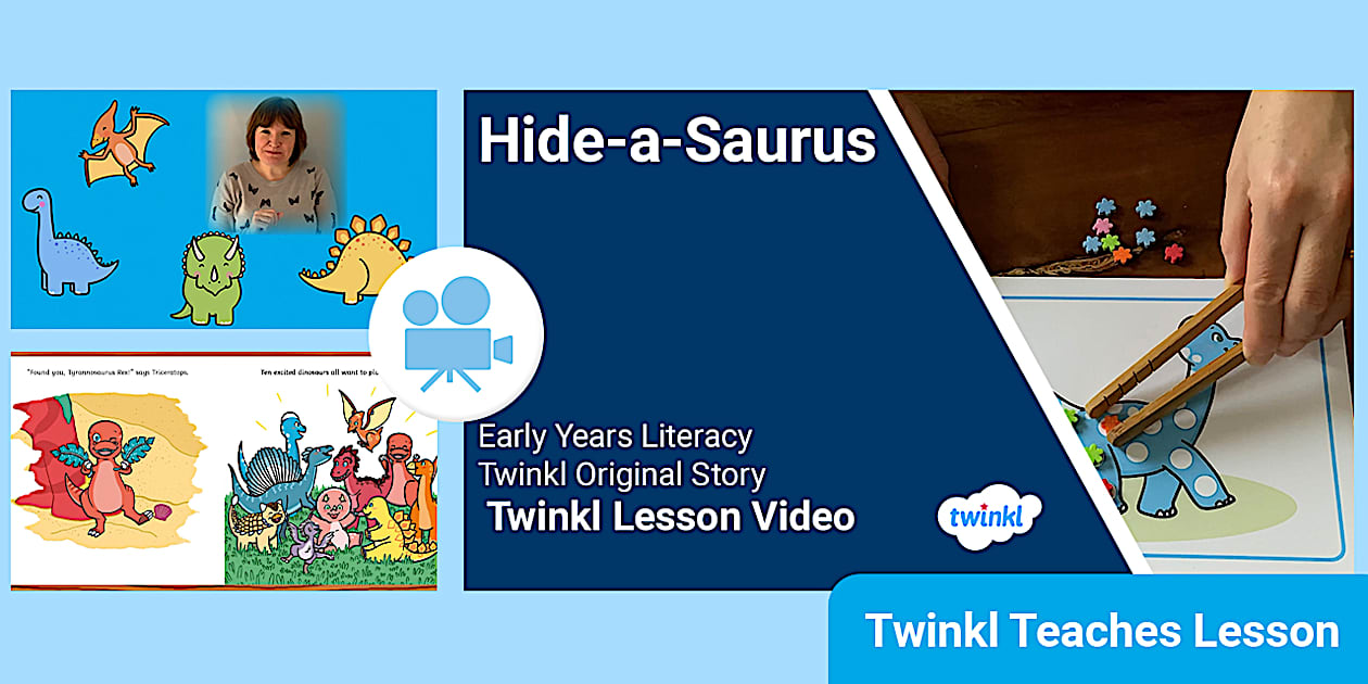 Hide-a-Saurus Video Lesson | Early Years Storytelling