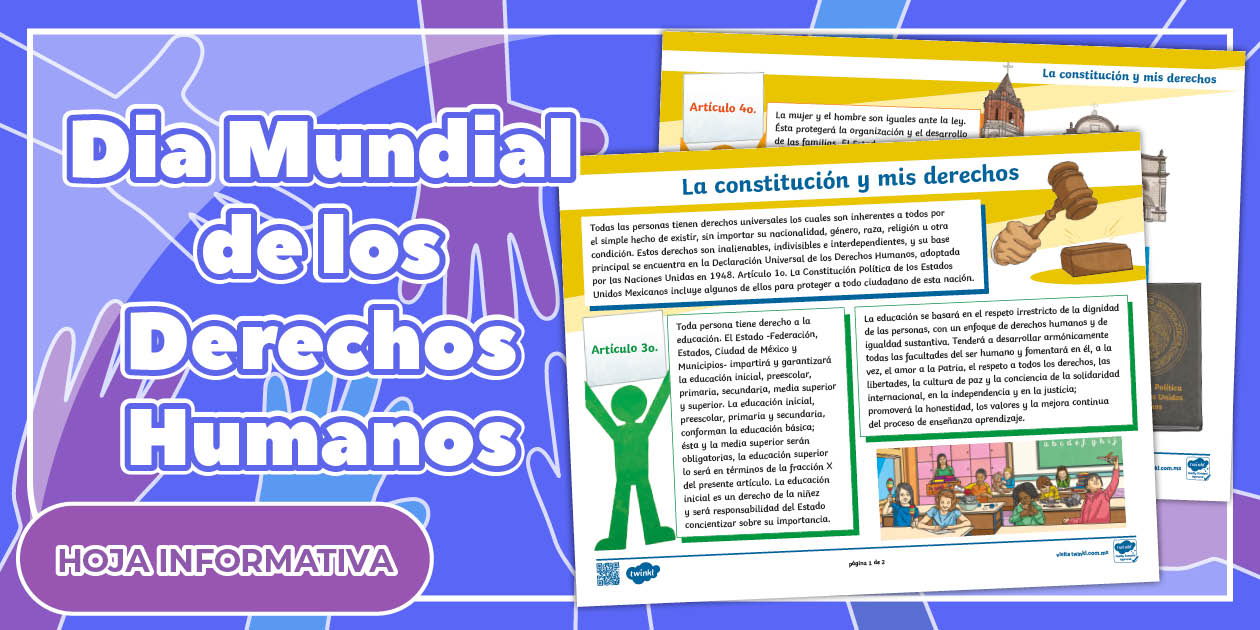 Hoja informativa: La constitución y mis derechos