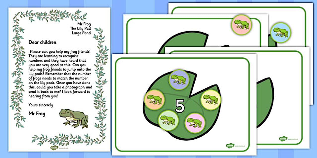 Counting Frogs Resource Pack (teacher made) - Twinkl