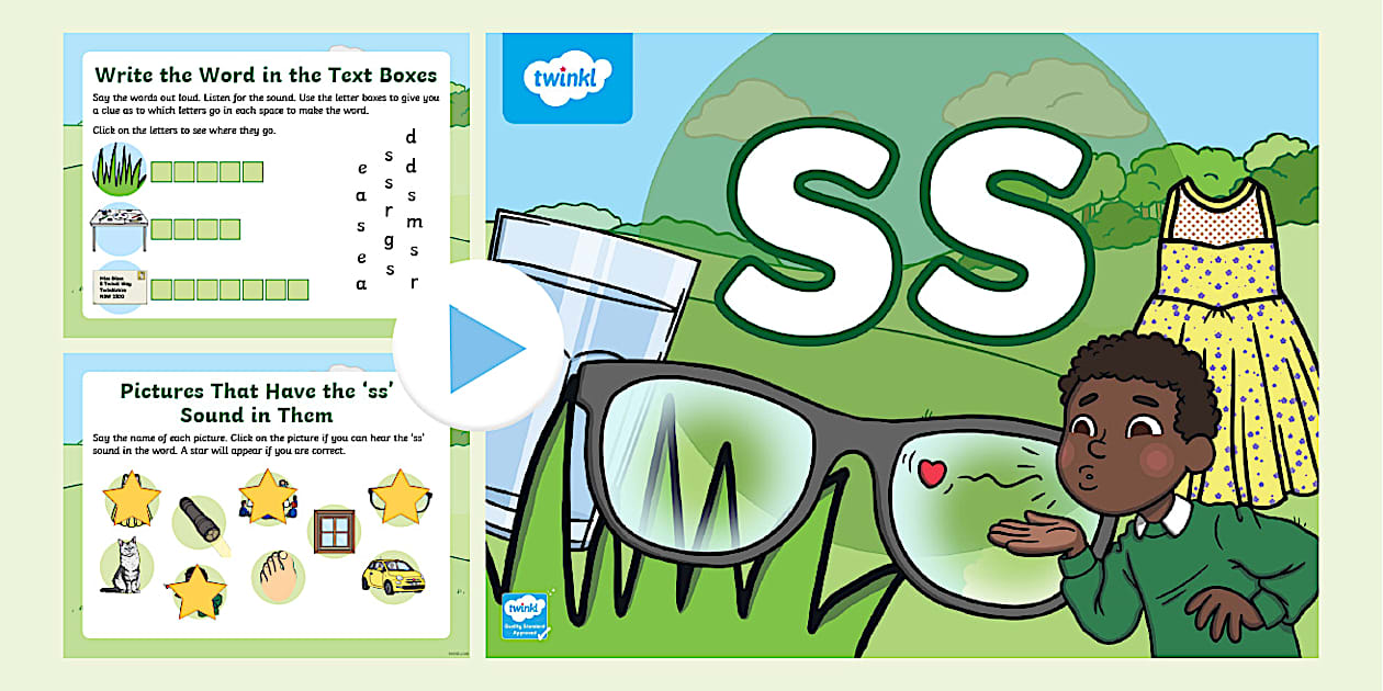 ‘ss’ Digraph PowerPoint | Phonics Australia Resource