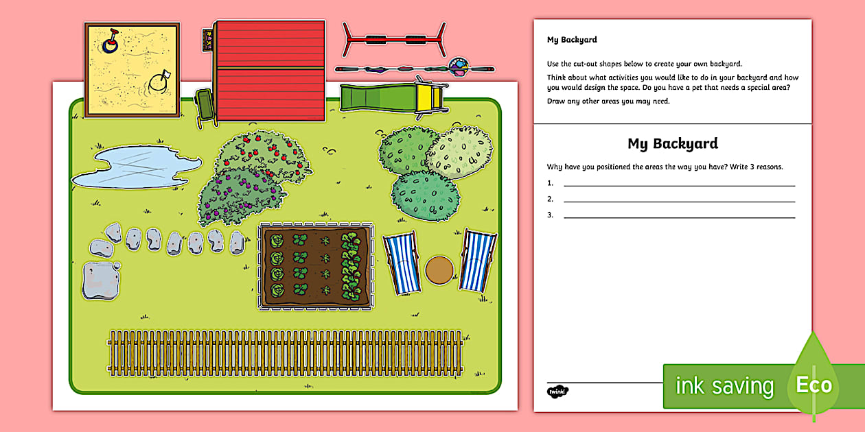 NSW My Backyard Worksheet (teacher made) - Twinkl