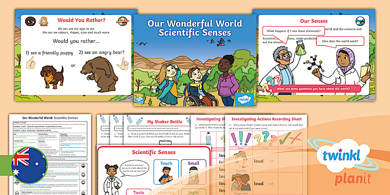 Foundation Our Wonderful World Lesson 1 Scientific Senses