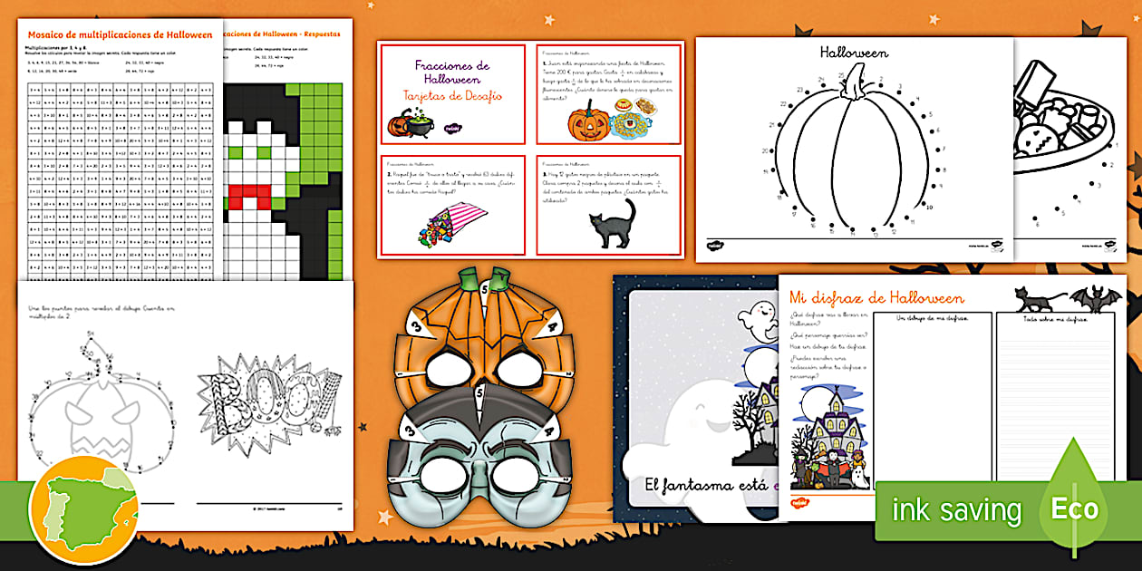 Pack de recursos: Halloween (teacher made) - Twinkl