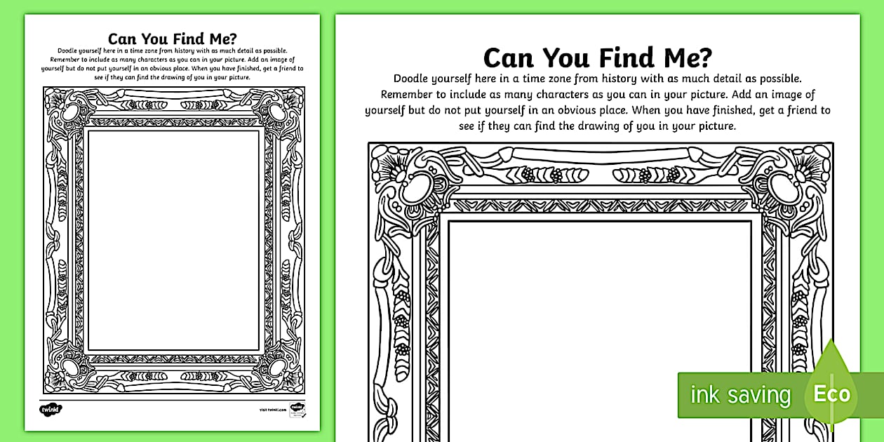 Year 6 Can You Find Me? Worksheet / Worksheet - Twinkl
