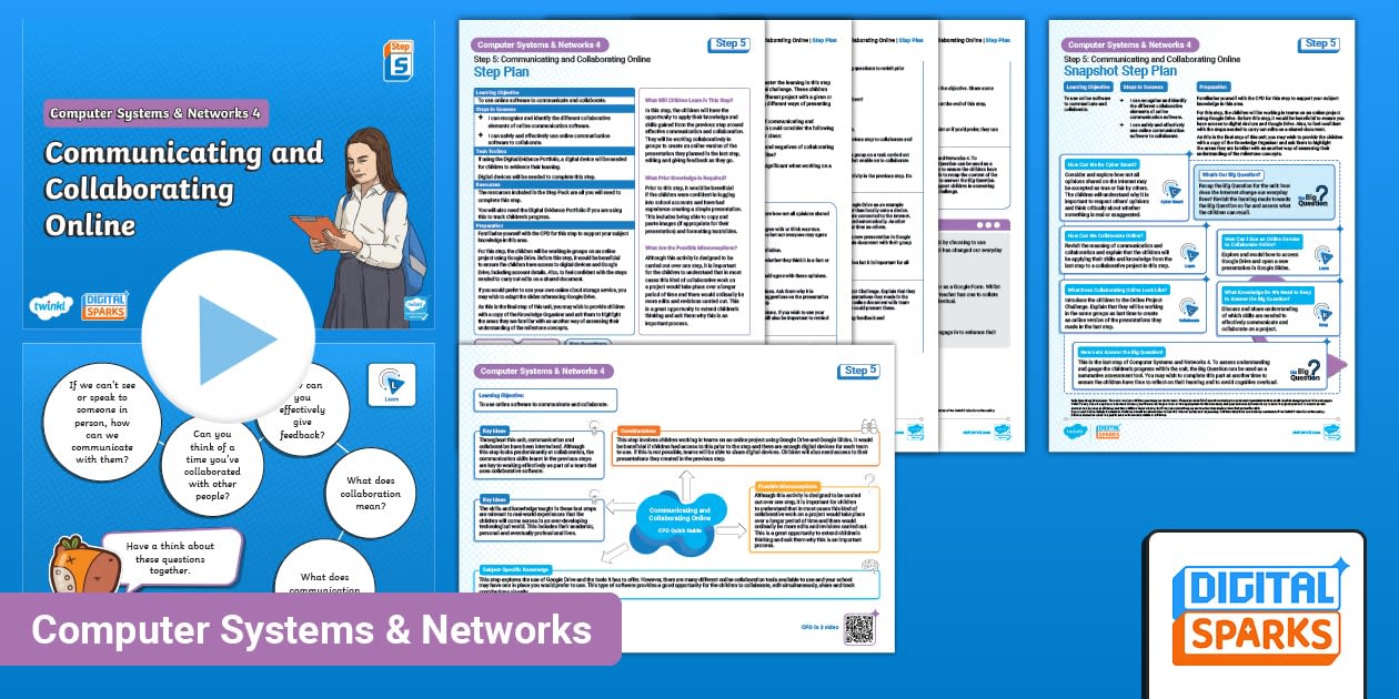 Digital Sparks: Computer Systems and Networks 4: Step 5