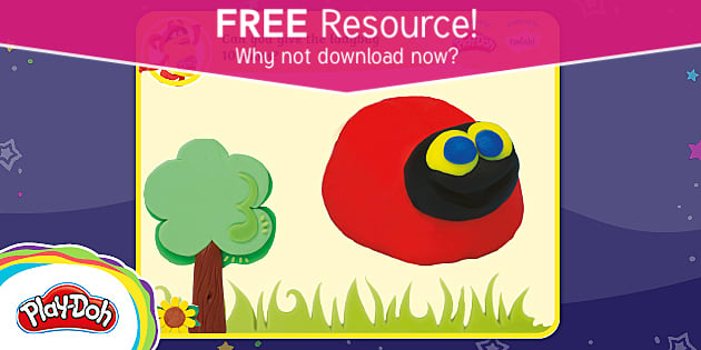 FREE Play-Doh Ladybug Number Bonds to 10 Mat (teacher made)