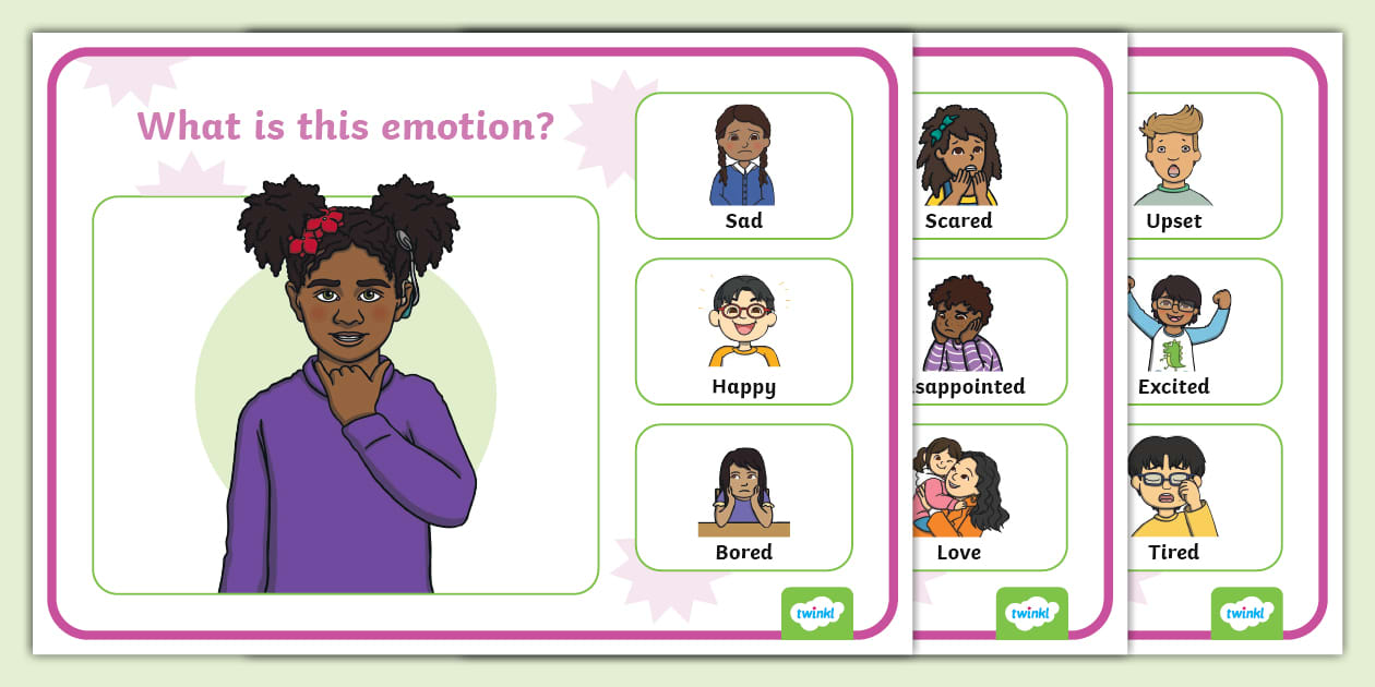 SASL Emotions Question Cards: Explore and Sign Feelings
