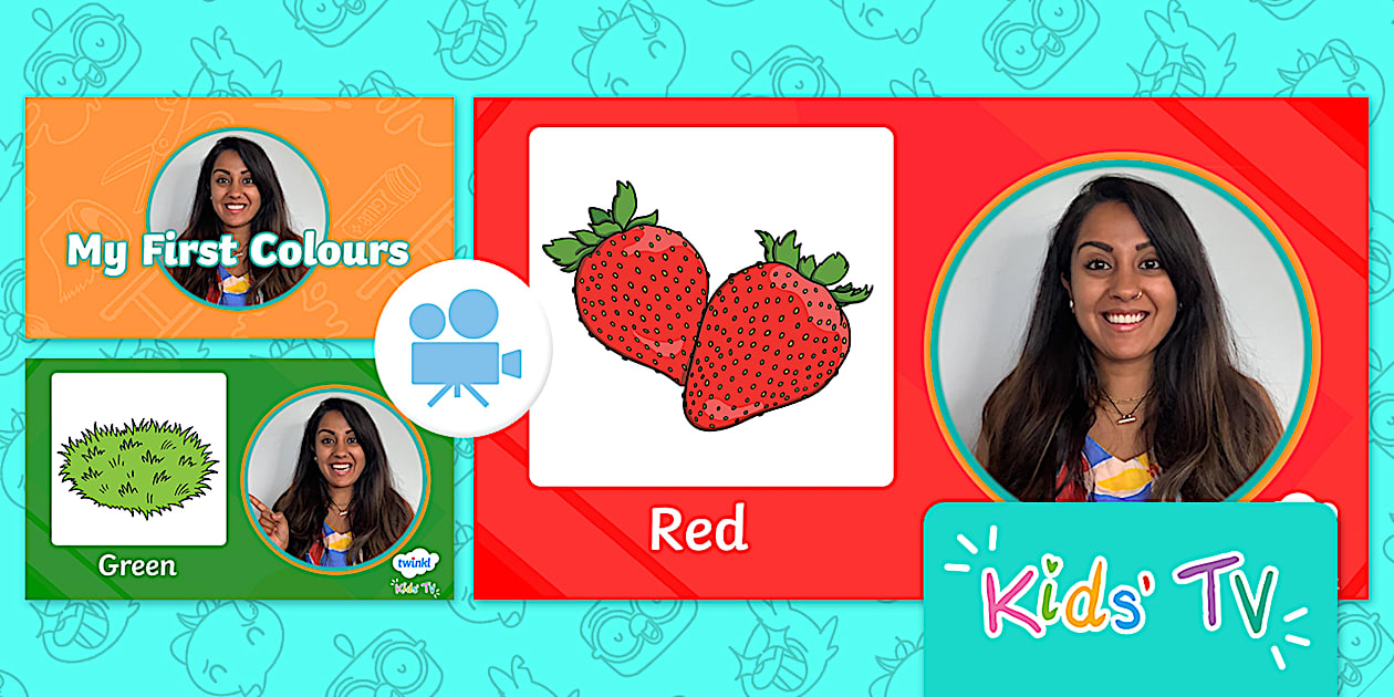 My First Words - Colours as first words - Twinkl Kids TV