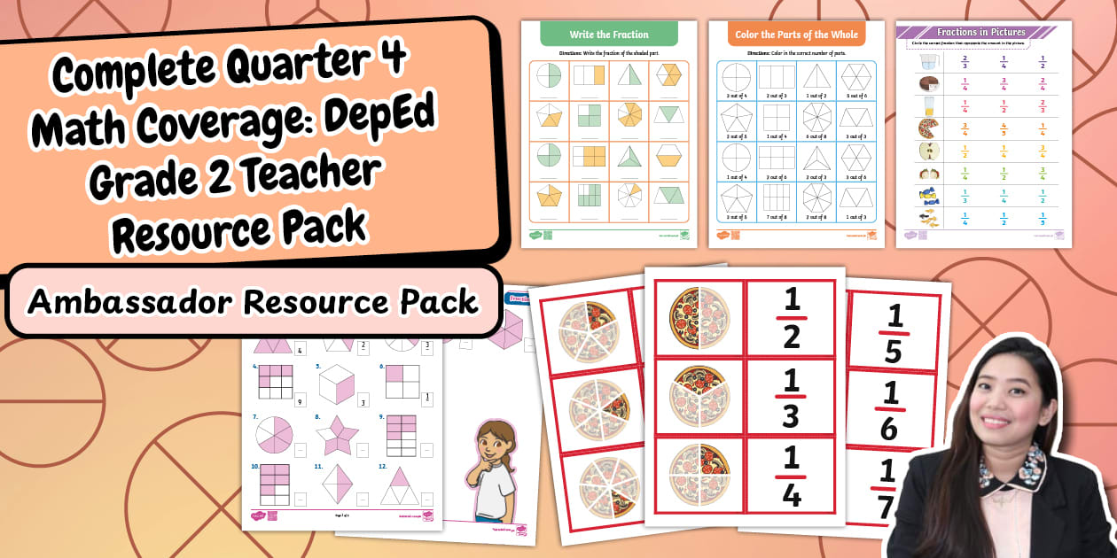 Complete Quarter 4 Math Coverage: DepEd Grade 2 Teacher Resource Pack