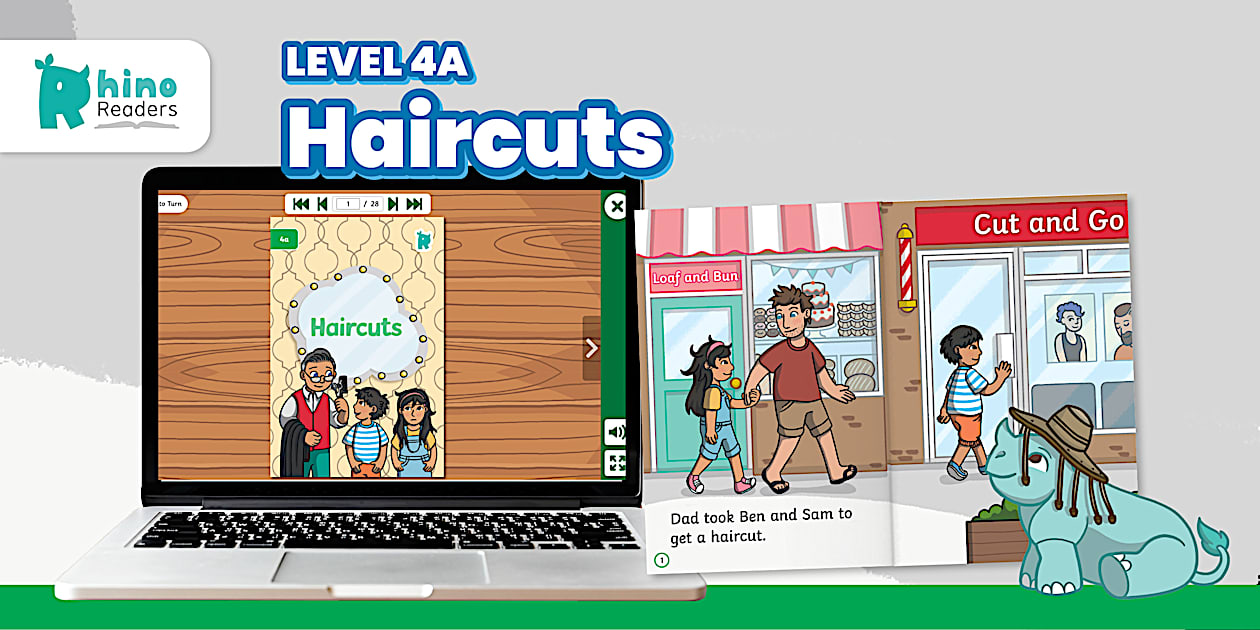 Level 4a Decodable Readers: Haircuts