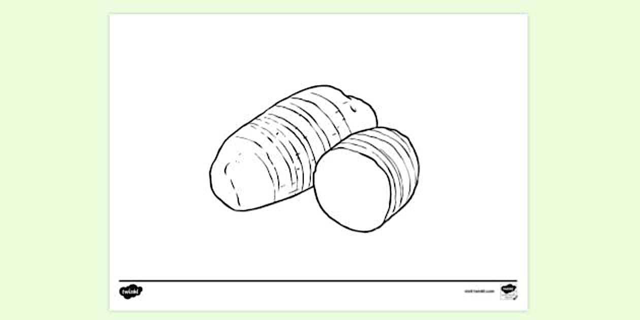 Taro Colouring Sheet | Colouring Sheets - Twinkl