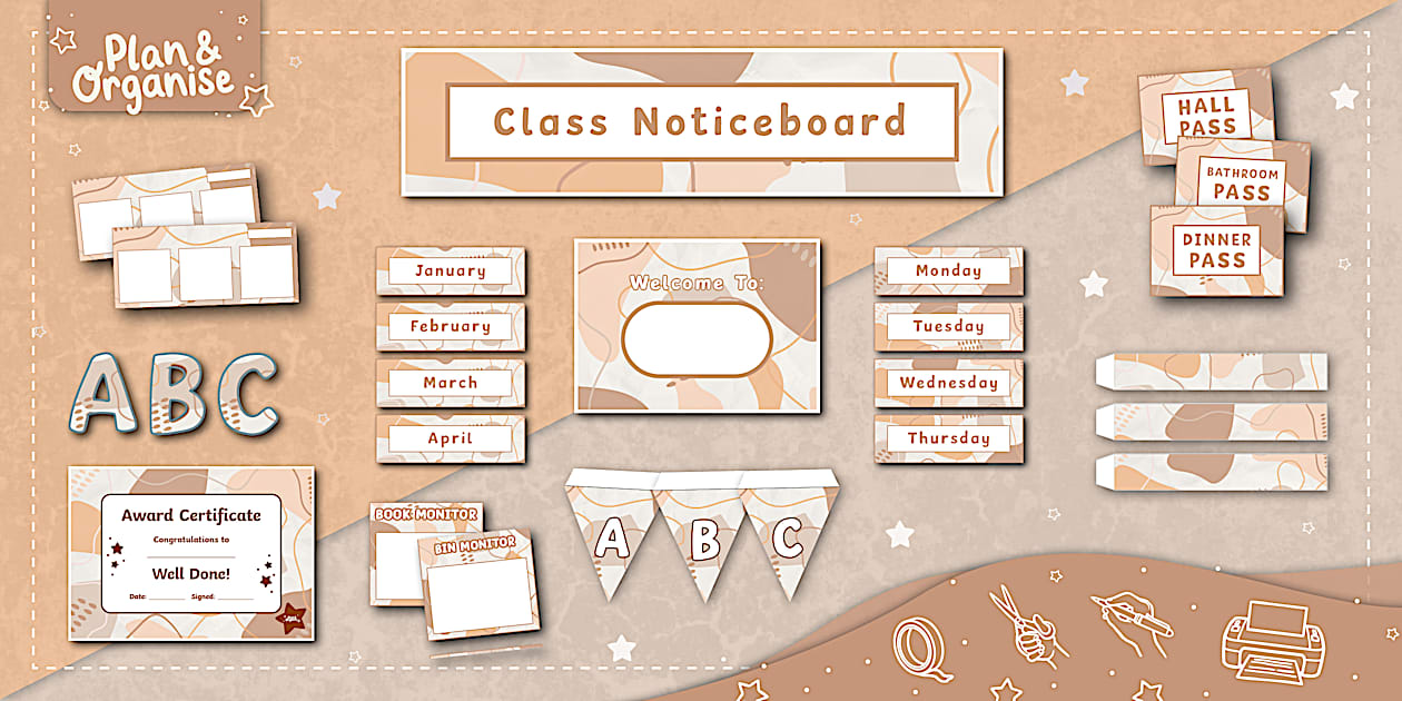 Neutral Balance | Classroom Display Pack (teacher made)