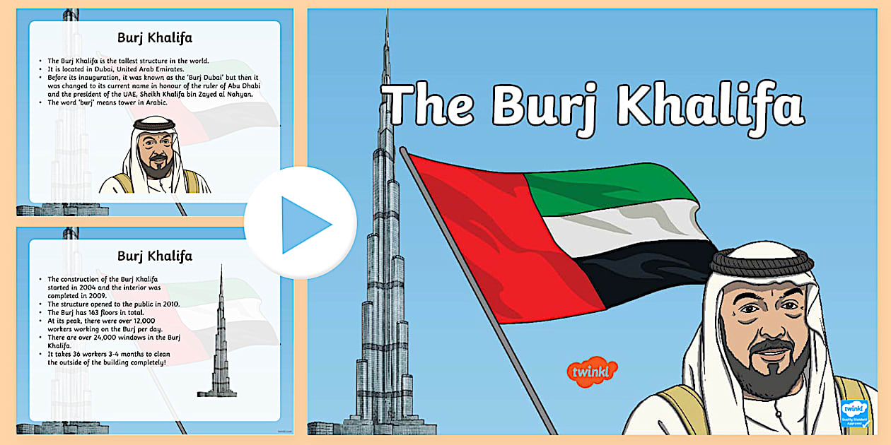 Burj Khalifa Information PowerPoint (teacher made) - Twinkl