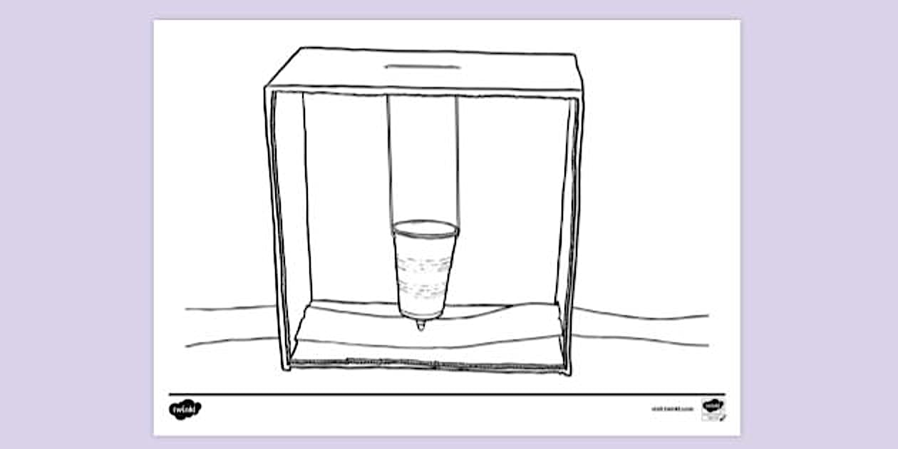 Homemade Seismograph Colouring | Colouring Sheets - Twinkl